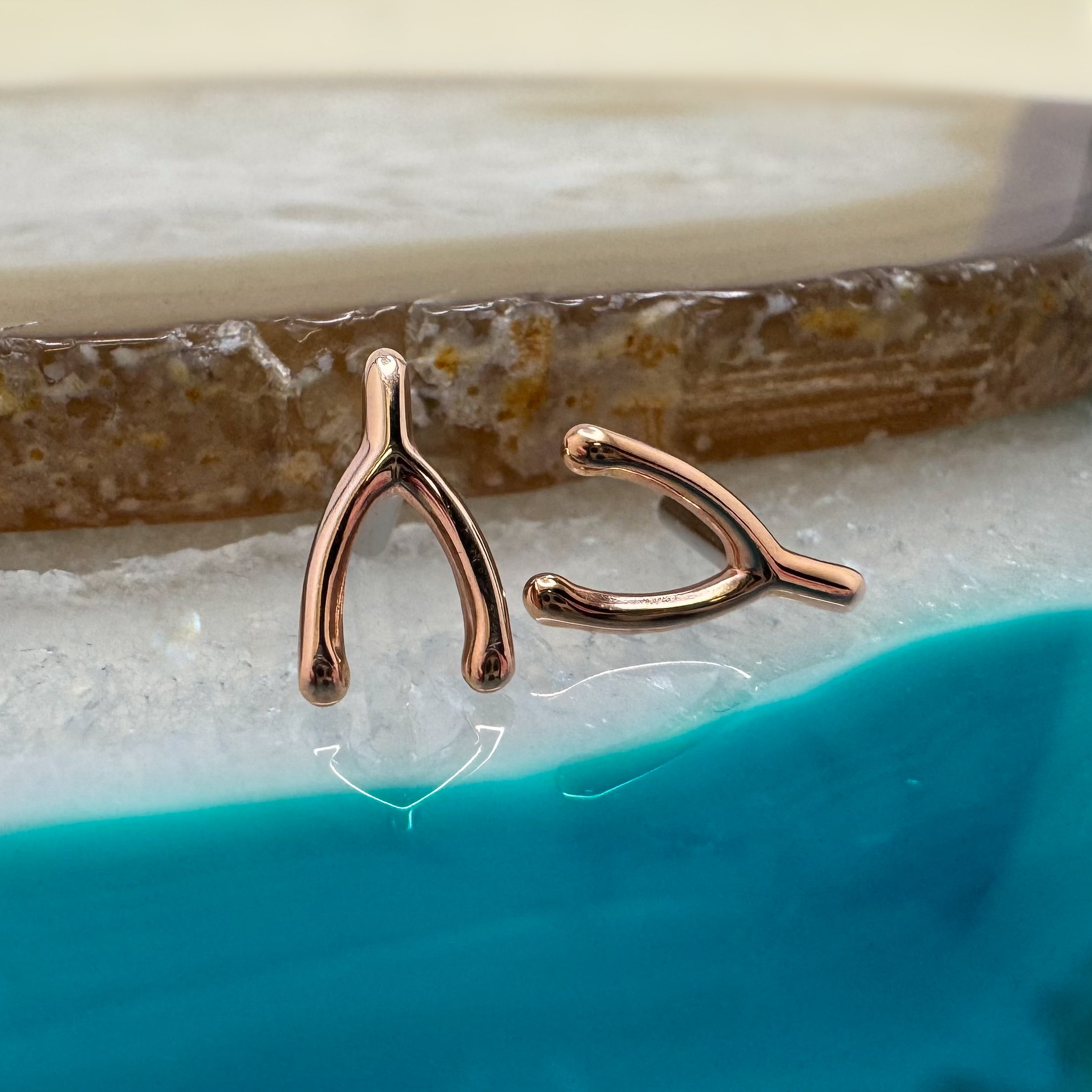 14K Wishbone – Atomic Body Jewelry