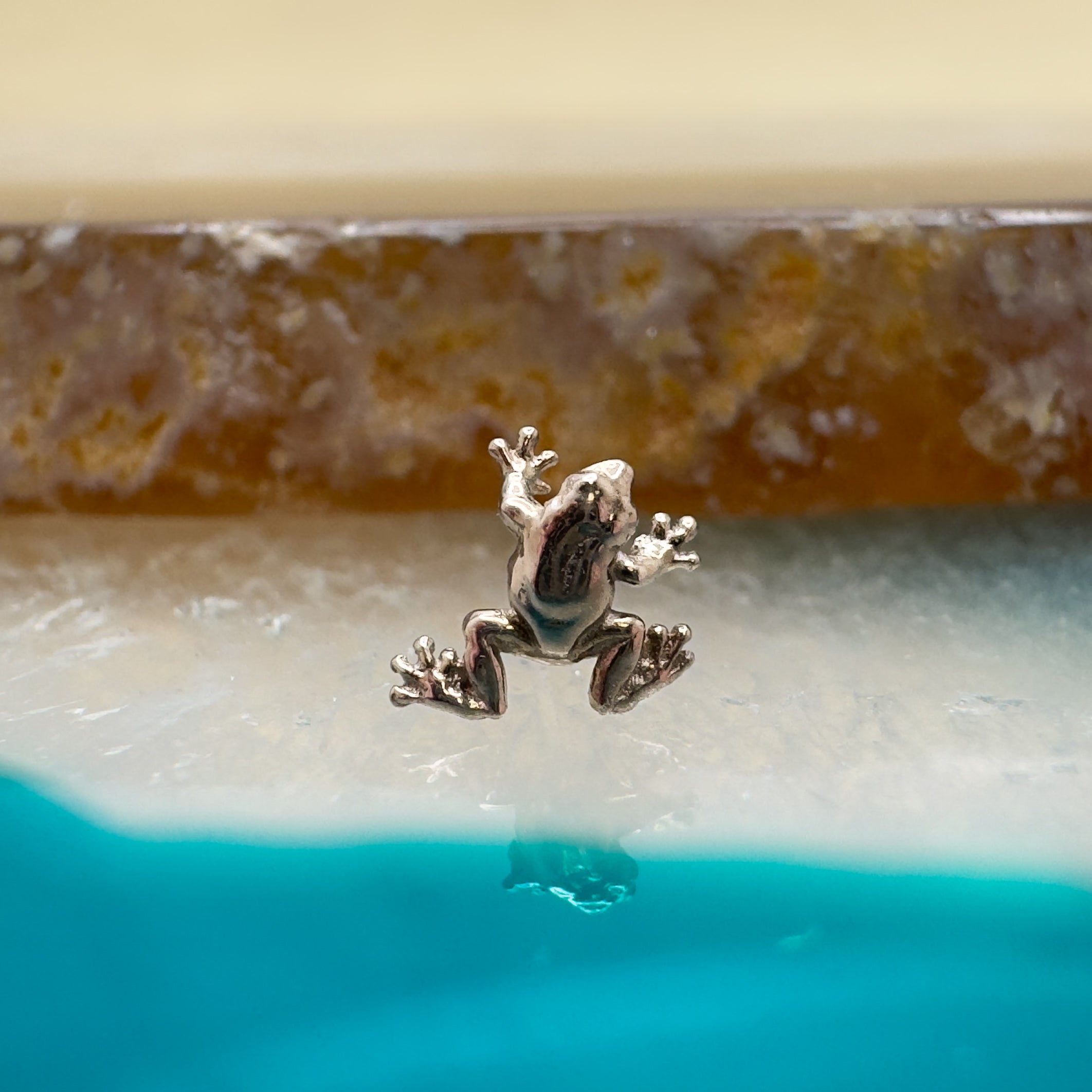18K Tree Frog – Atomic Body Jewelry