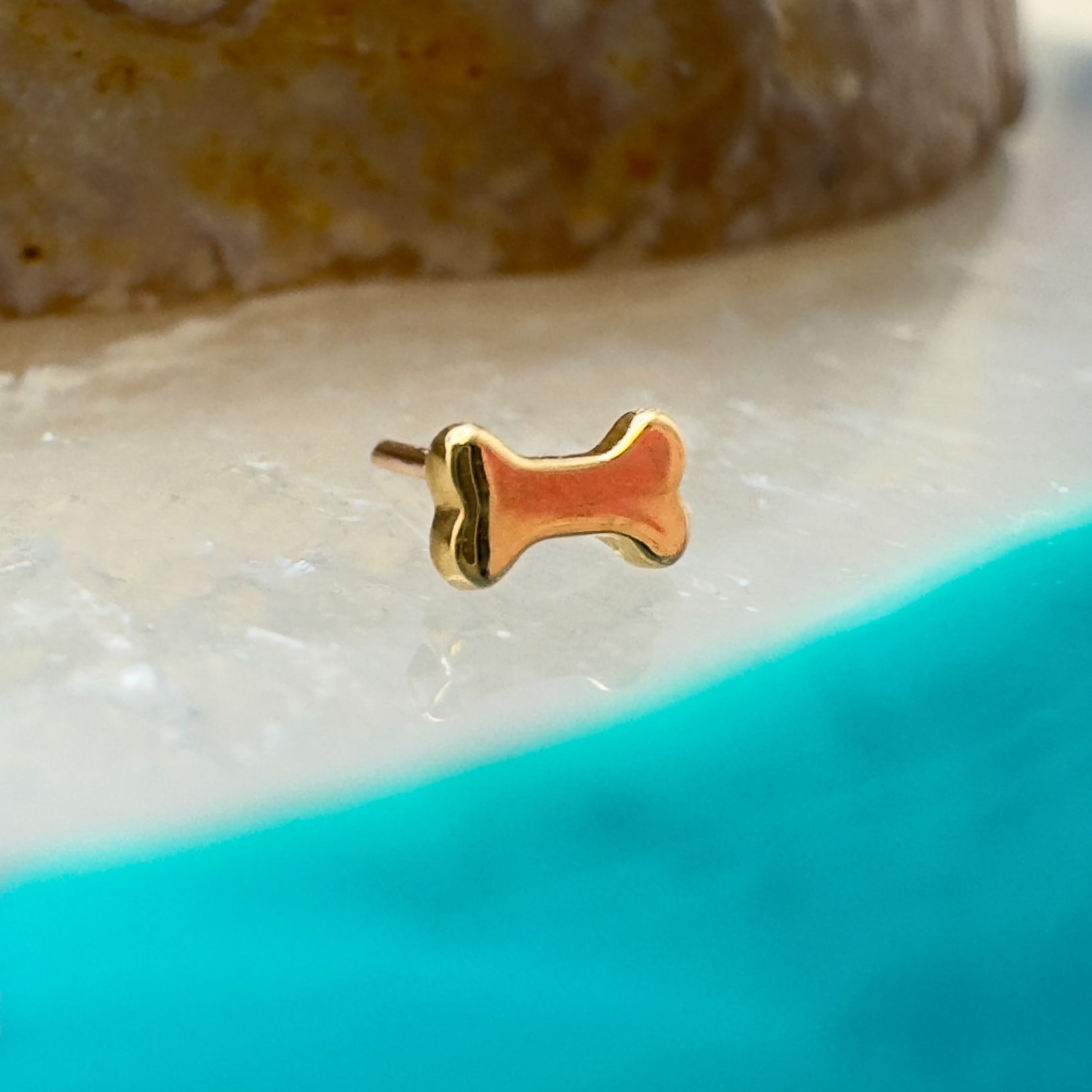 14K Mini Bone – Atomic Body Jewelry