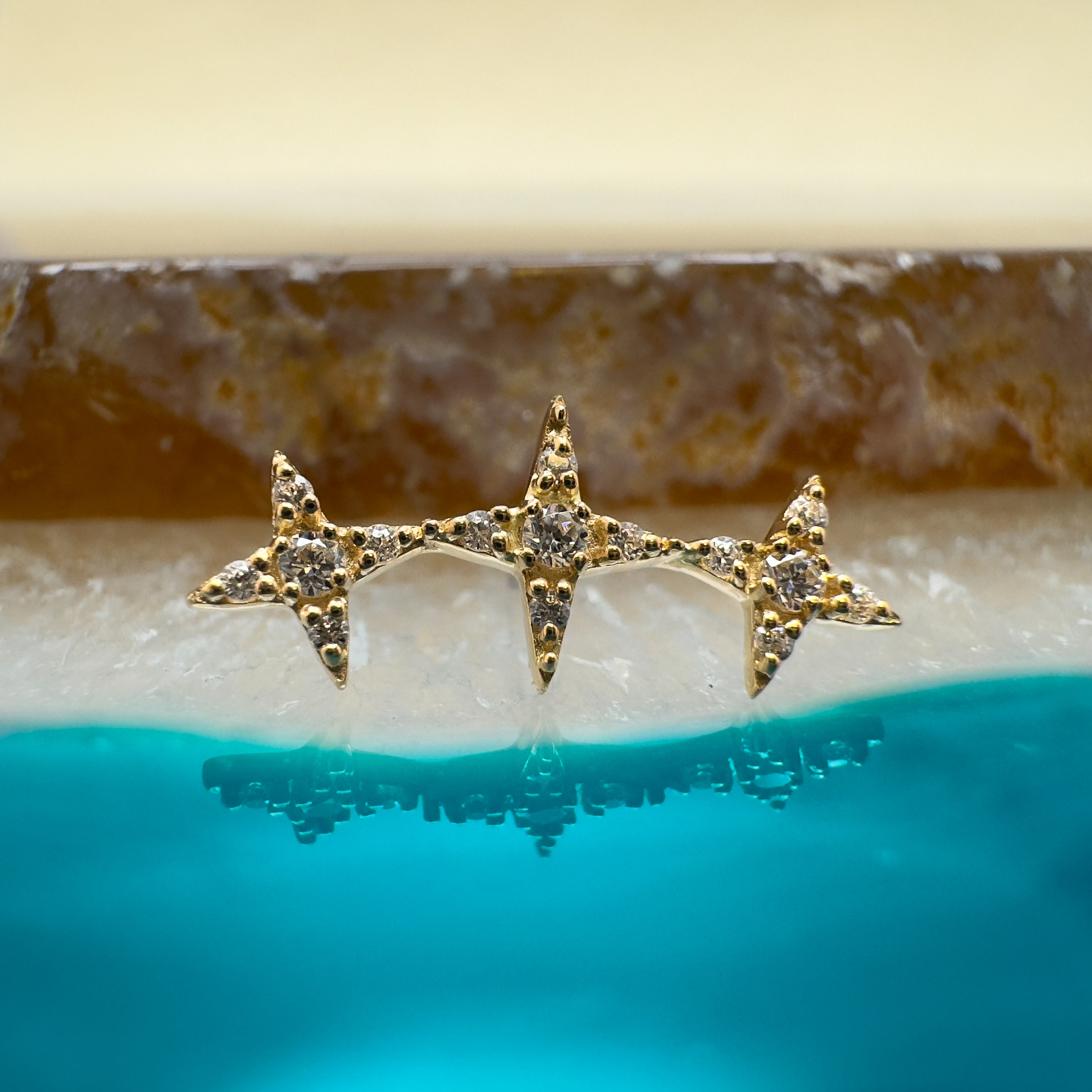 14K Star Shine – Atomic Body Jewelry