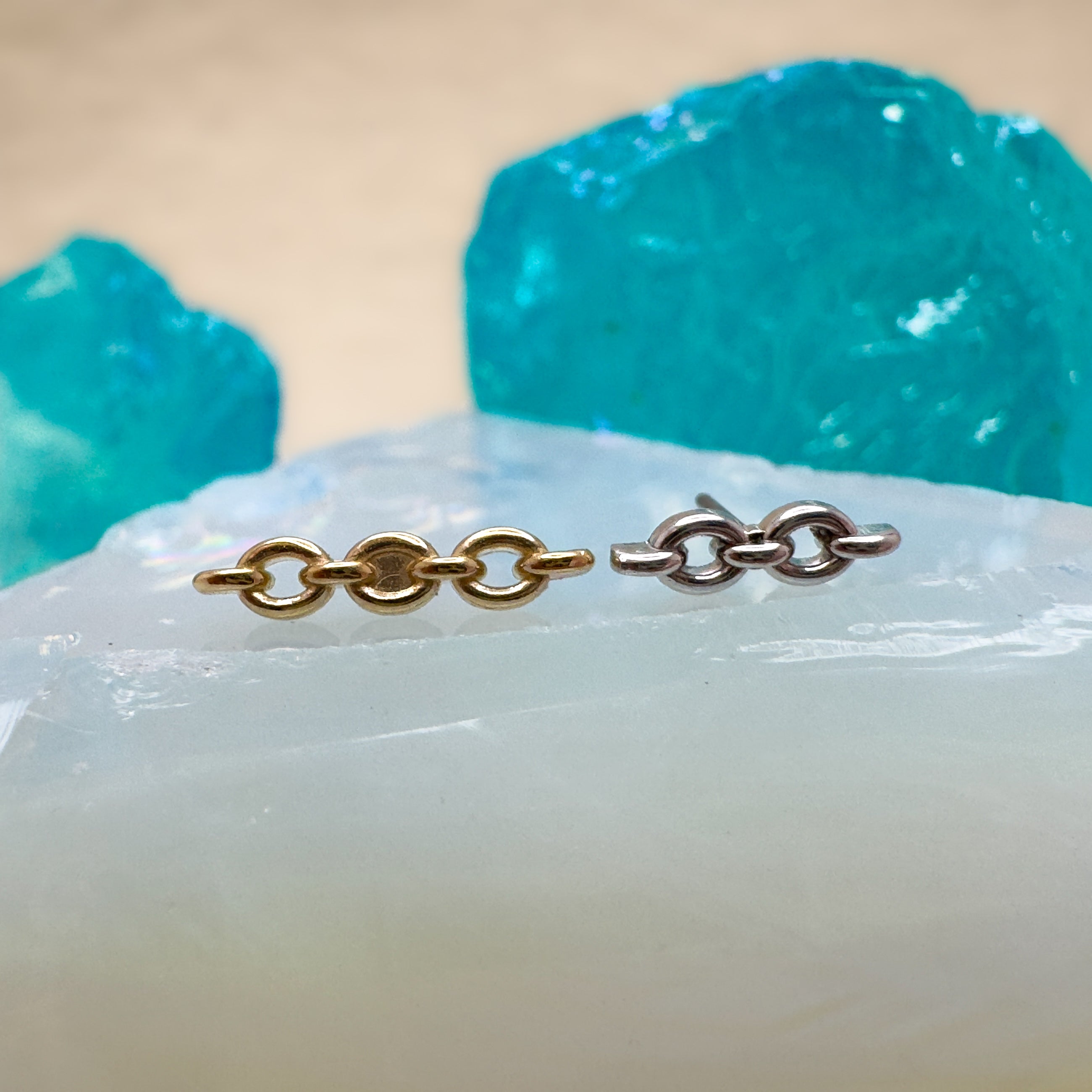 14K Straight Chain – Atomic Body Jewelry